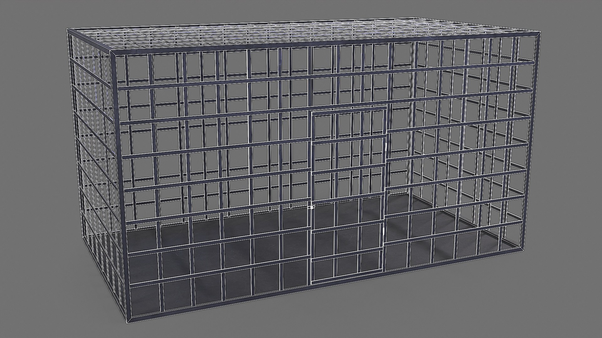 3D Medieval Iron Cages - TurboSquid 1768609