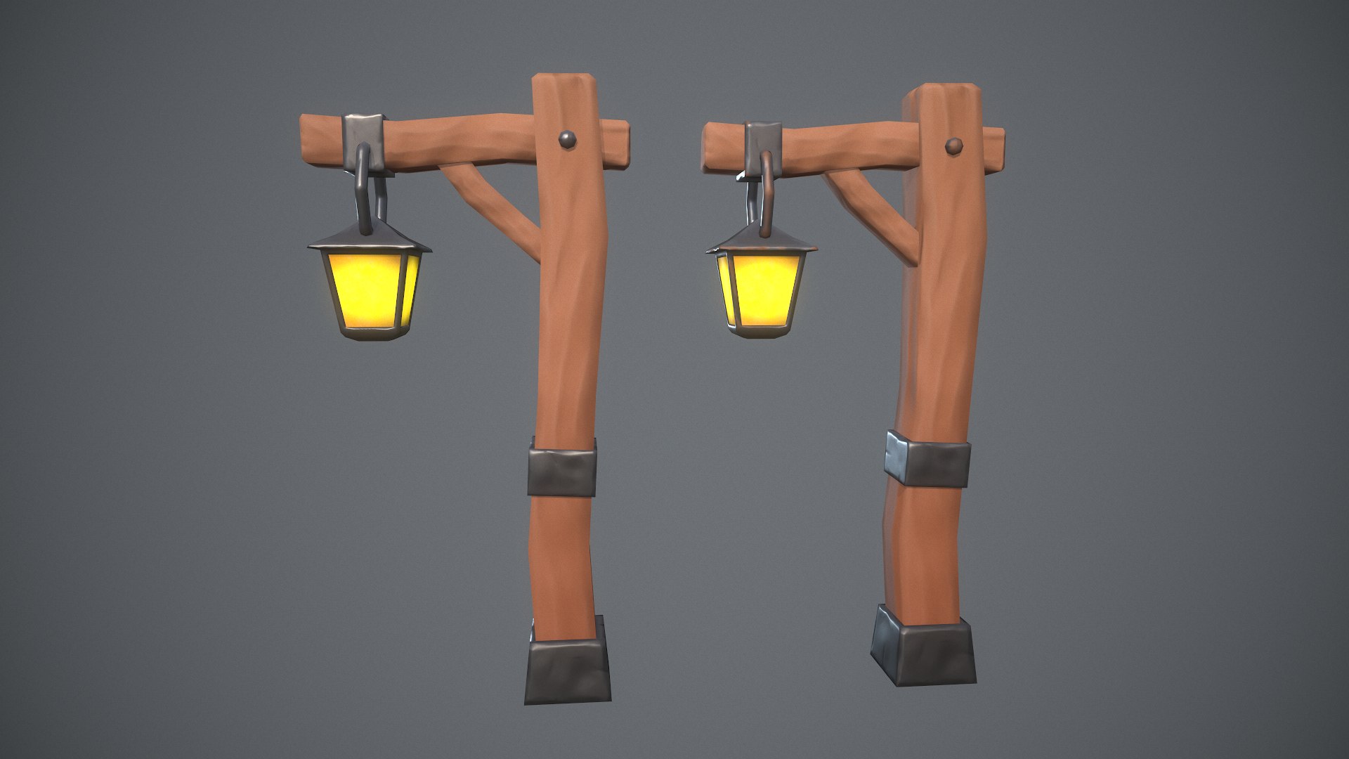 3D Stylized Lamps - TurboSquid 1898909