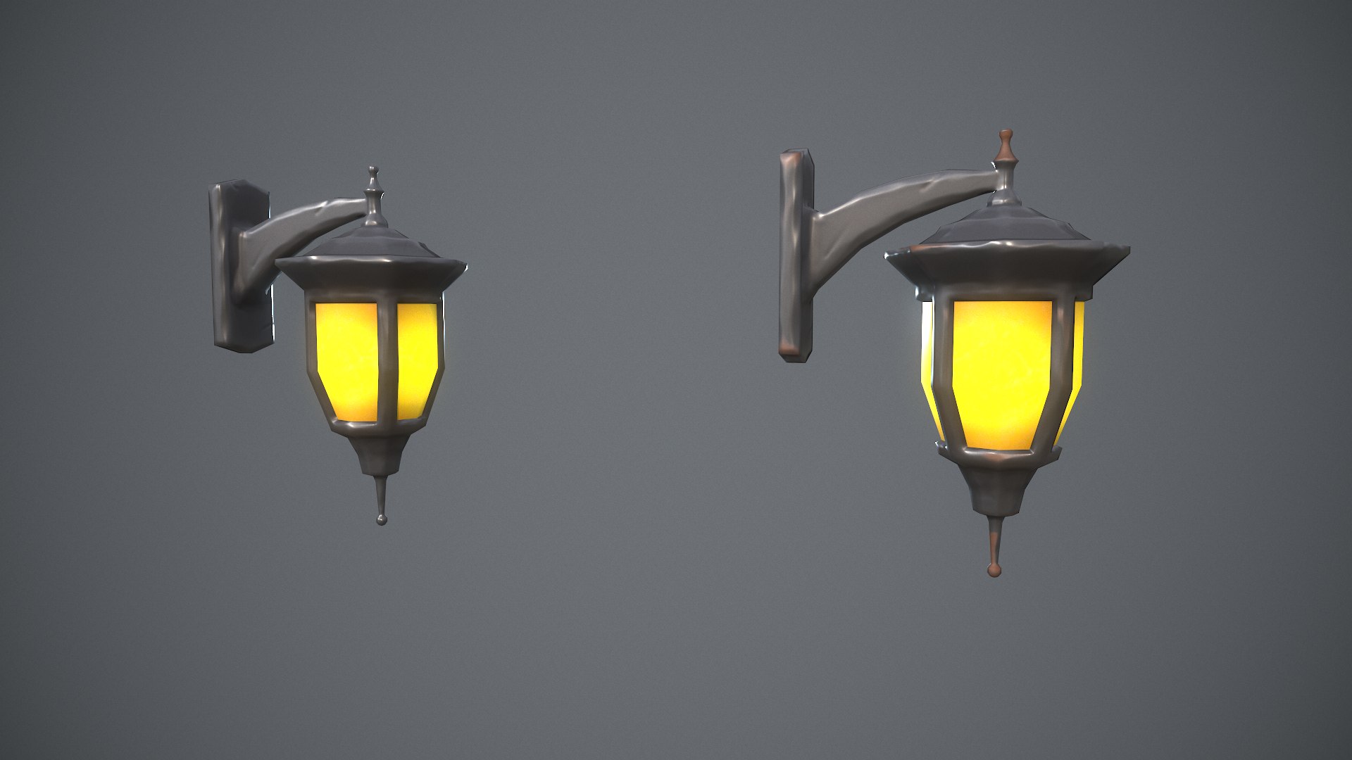 3D Stylized Lamps - TurboSquid 1898909