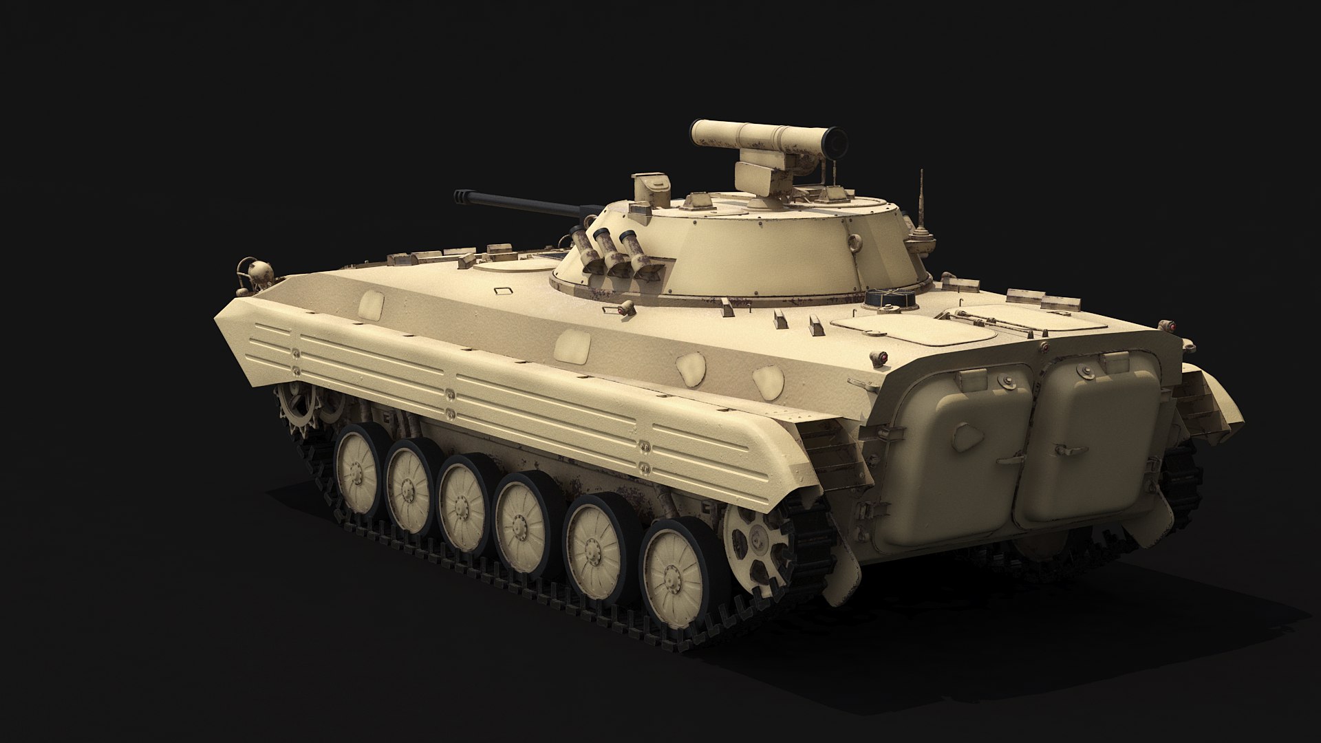 Bmp-2 Fighting Vehicle 2 3d Model