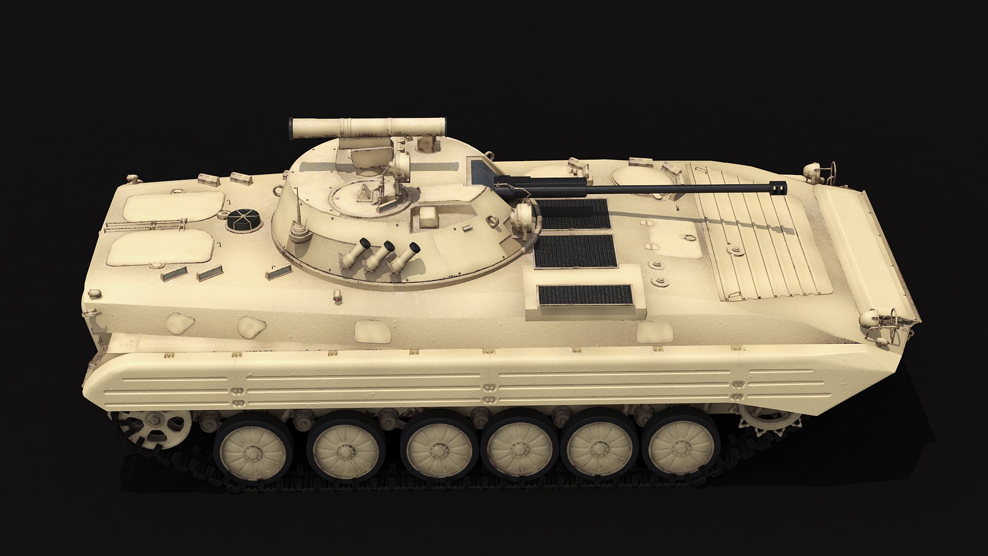 Bmp-2 Fighting Vehicle 2 3d Model