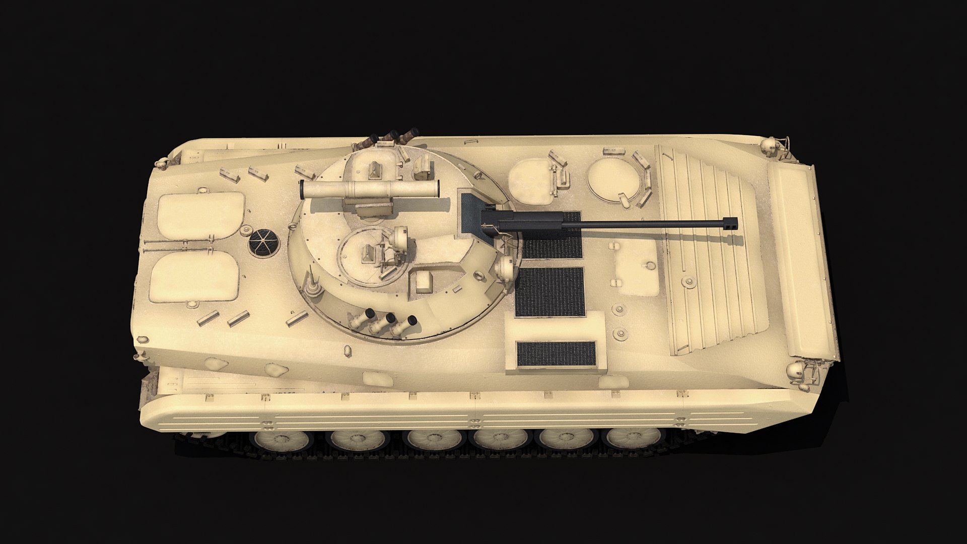Bmp-2 Fighting Vehicle 2 3d Model