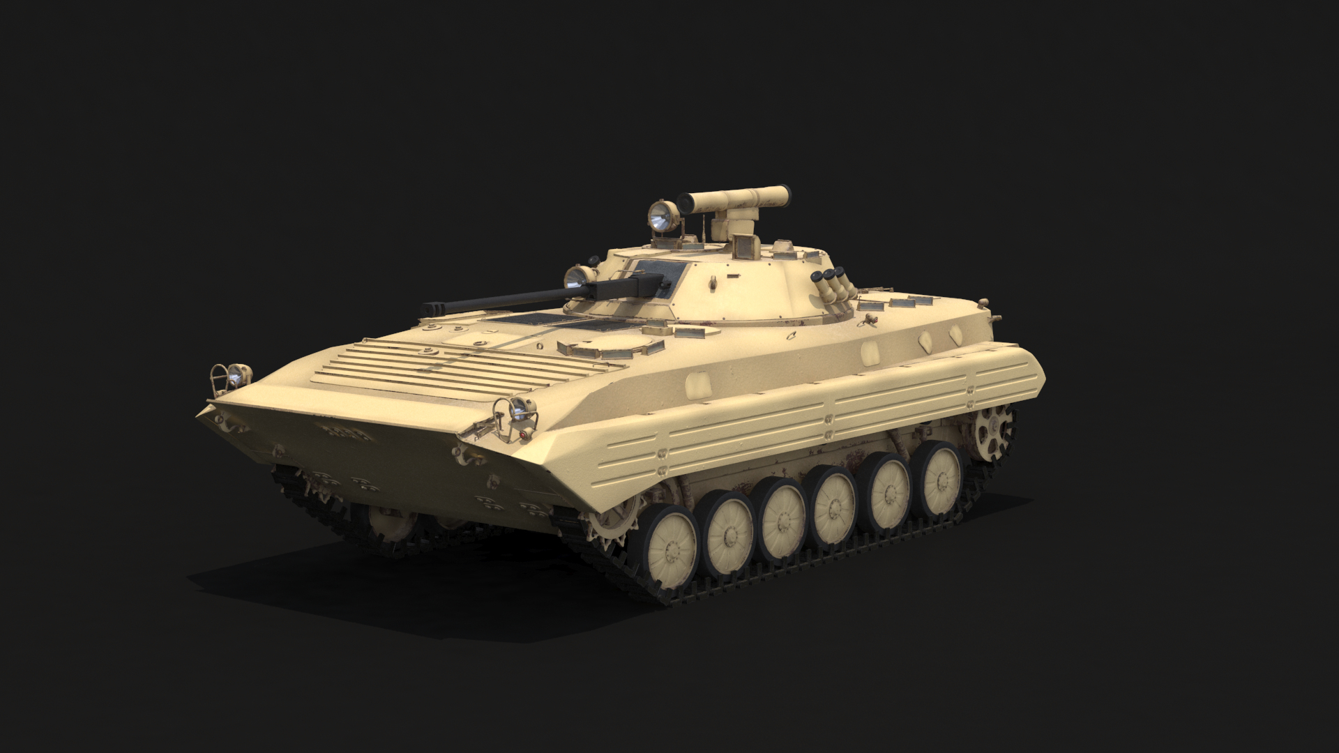 Bmp-2 Fighting Vehicle 2 3d Model