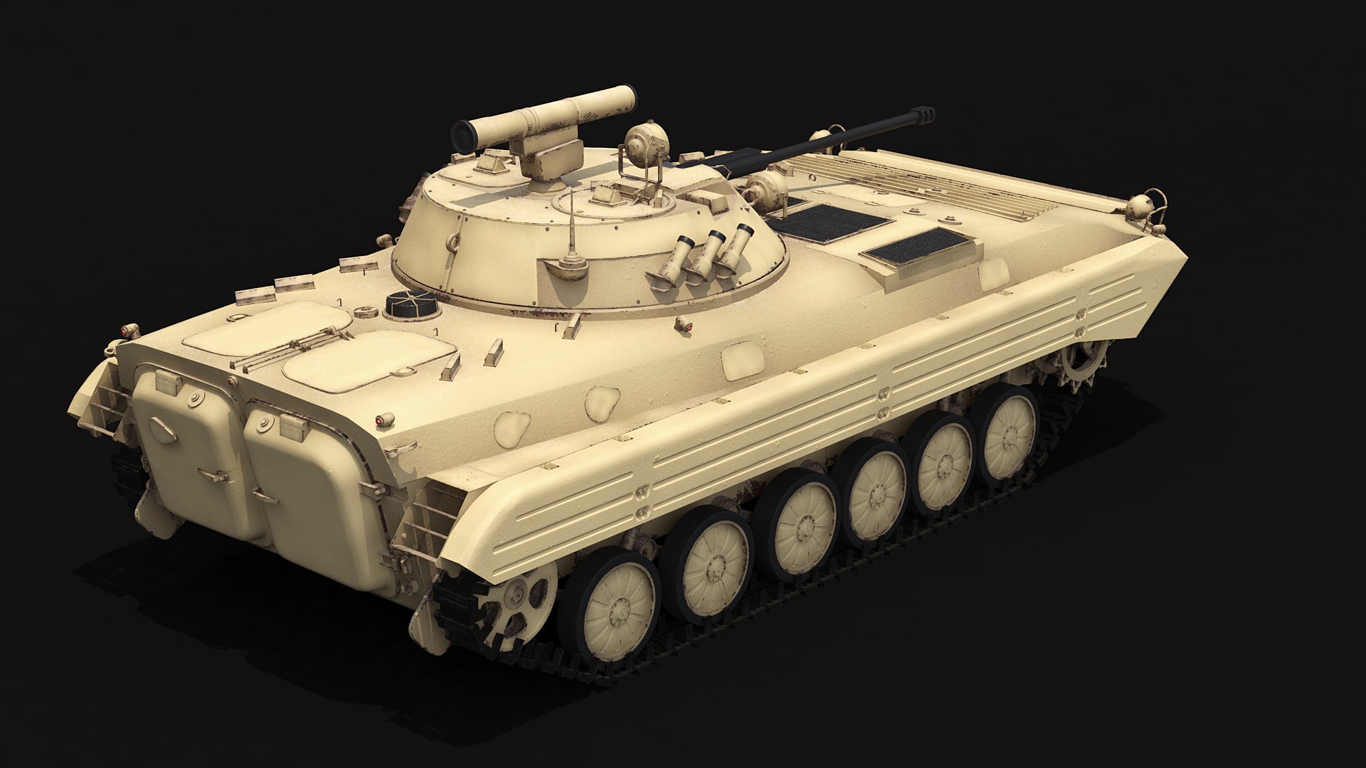 Bmp-2 Fighting Vehicle 2 3d Model
