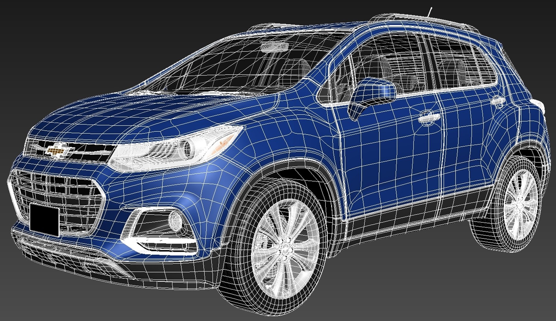 Chevrolet Trax 2017 Model - TurboSquid 2221980