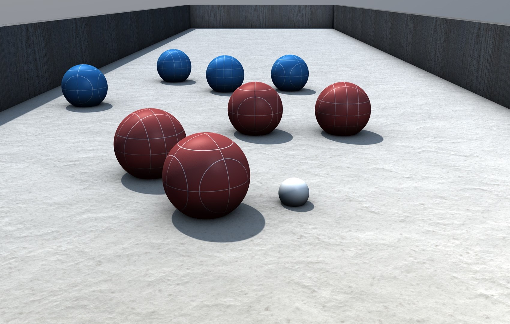 3d Bocce Balls