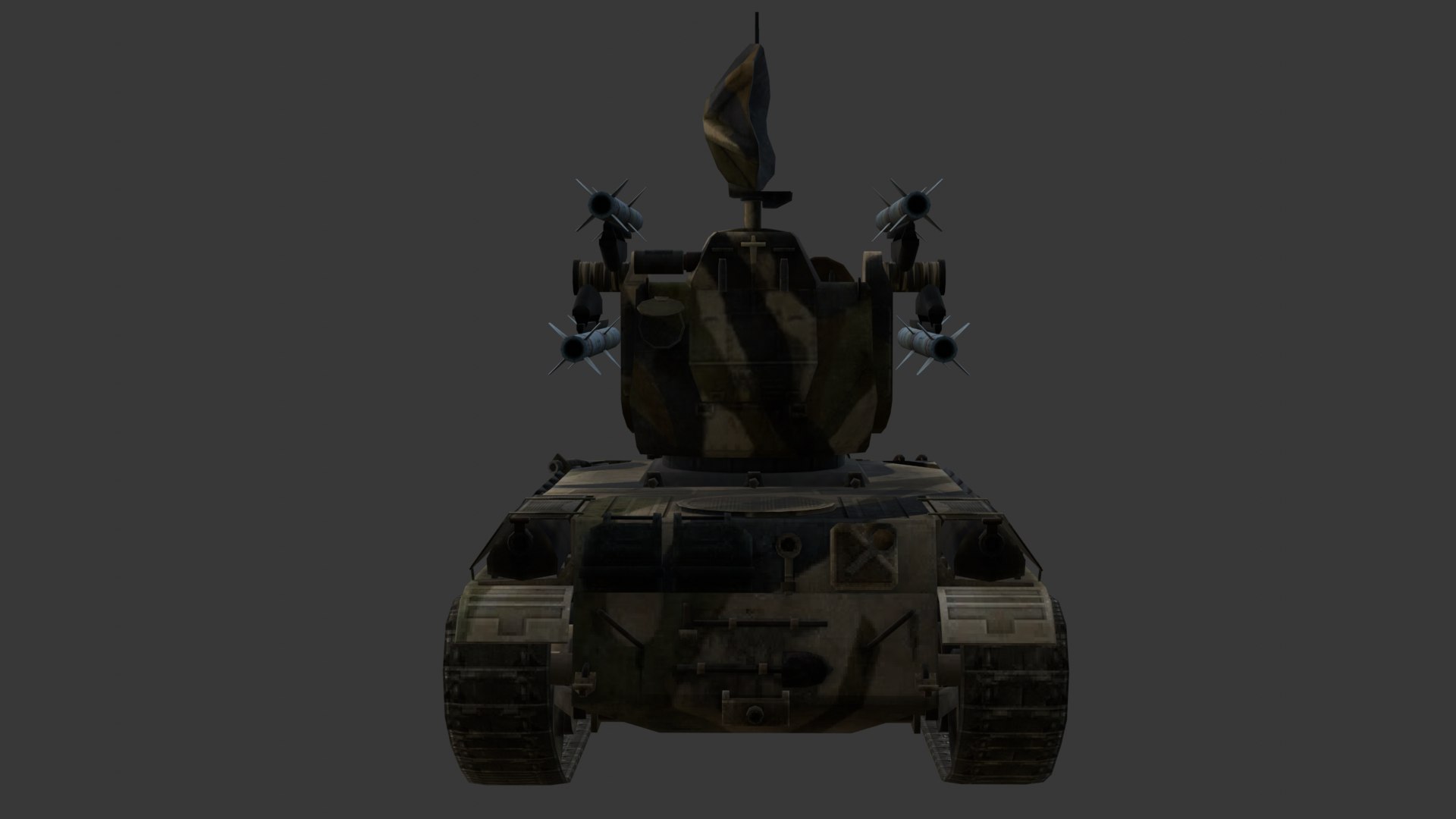 Free Scud Missile Tank 3D Model - TurboSquid 2274964