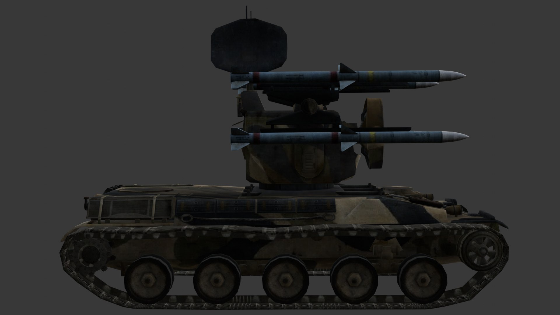 Free Scud Missile Tank 3D Model - TurboSquid 2274964