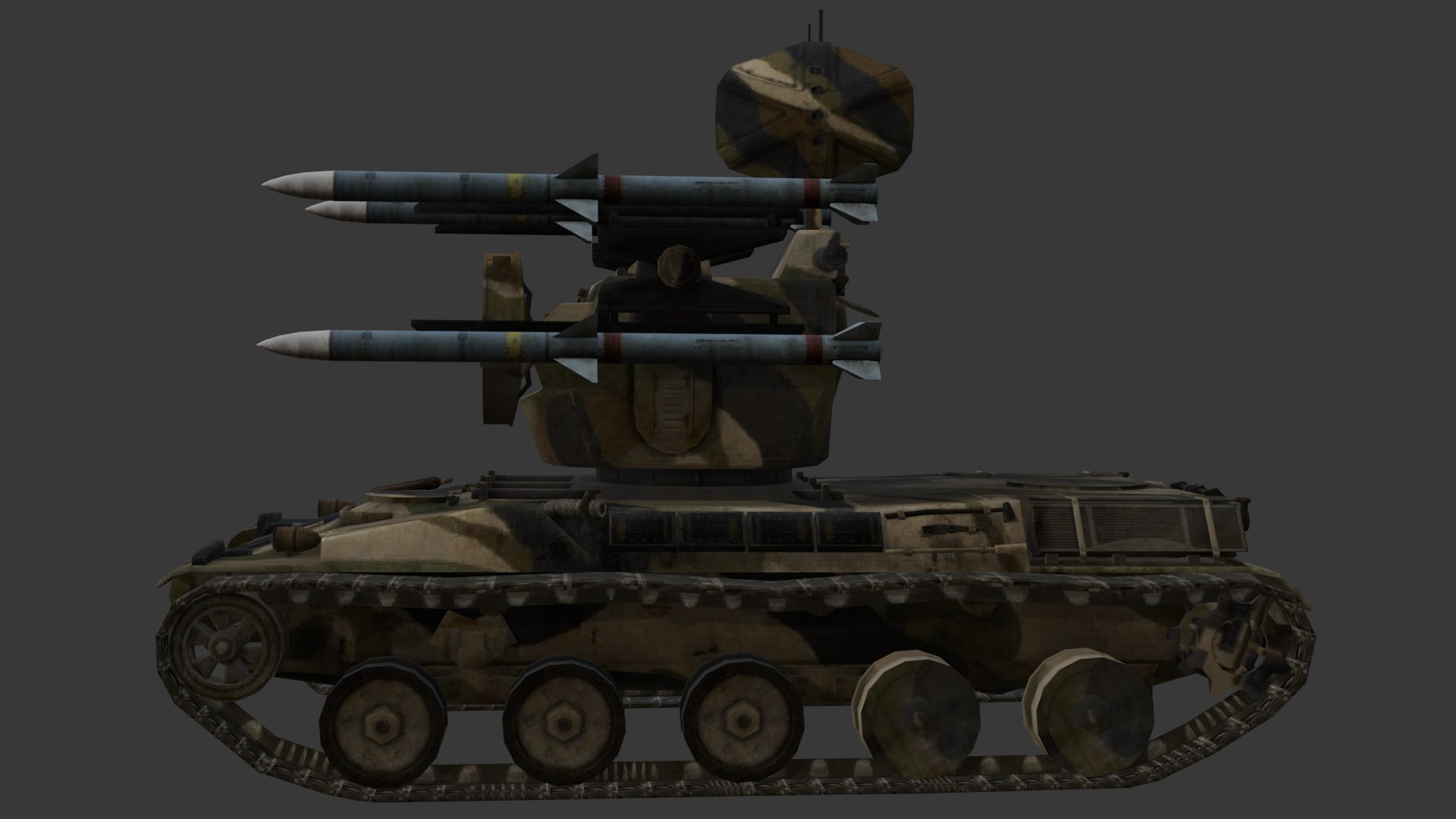 Free Scud Missile Tank 3D Model - TurboSquid 2274964