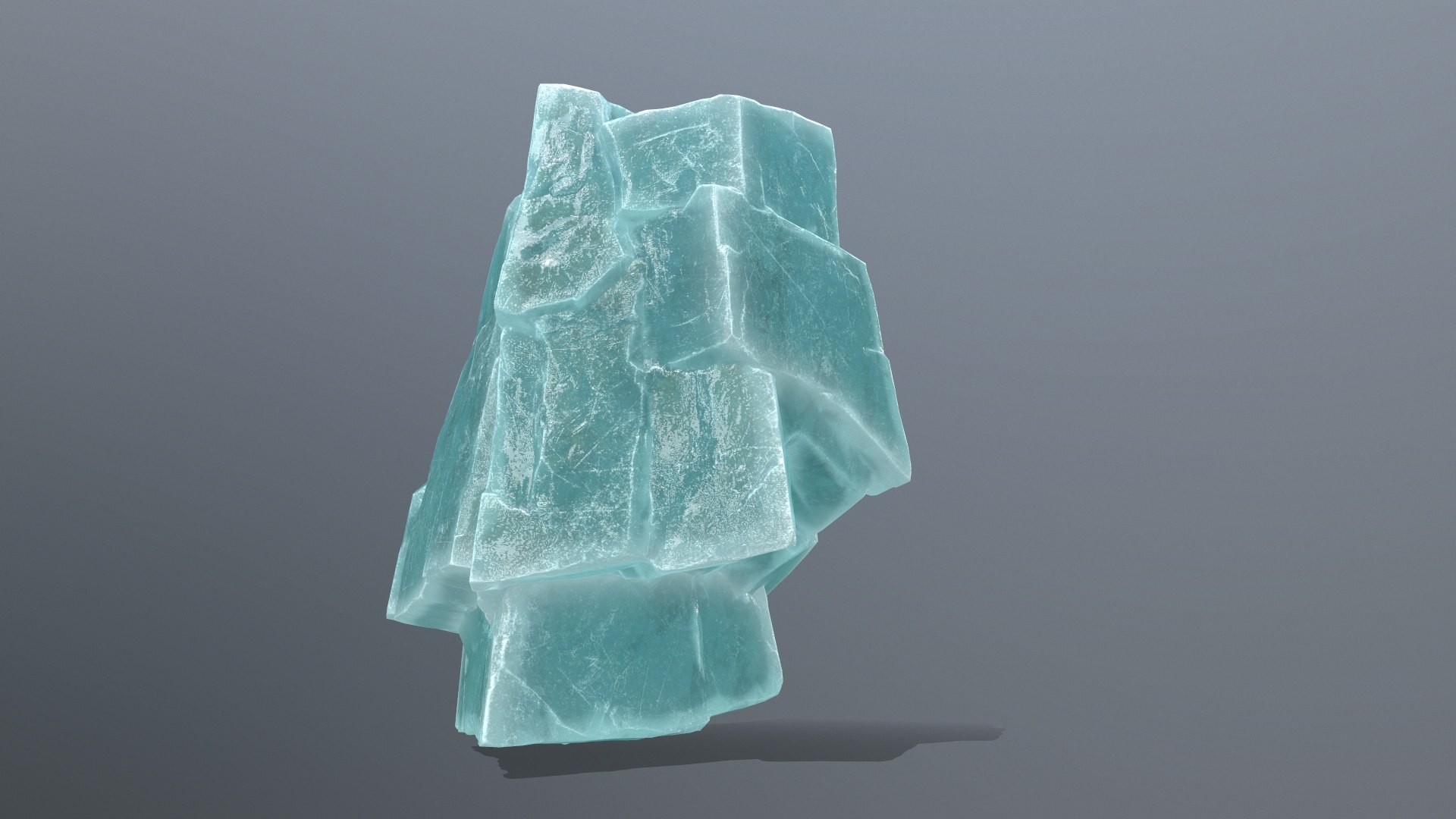 3D Ice Rocks Model - TurboSquid 2136289