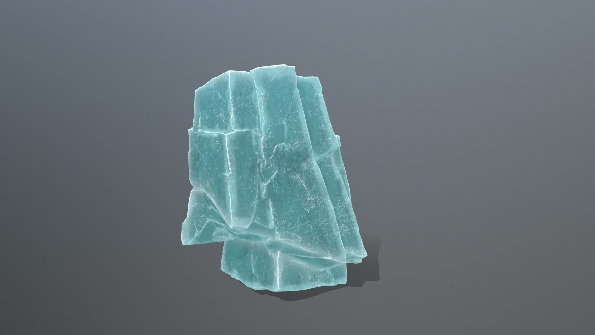 3D Ice Rocks Model - TurboSquid 2136289