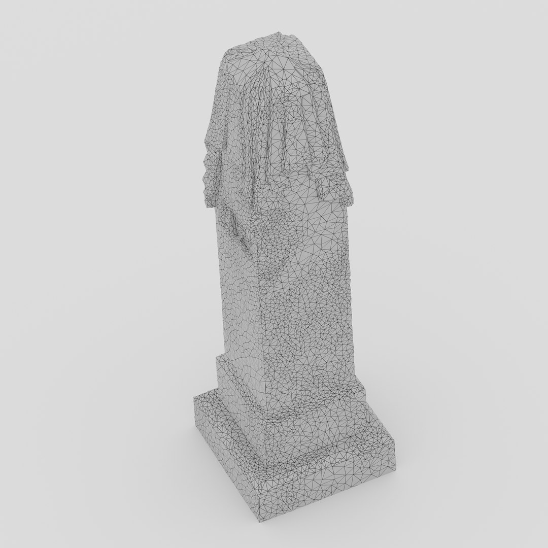 3D Model 3d Scanned Tombstone 27 - TurboSquid 2024062