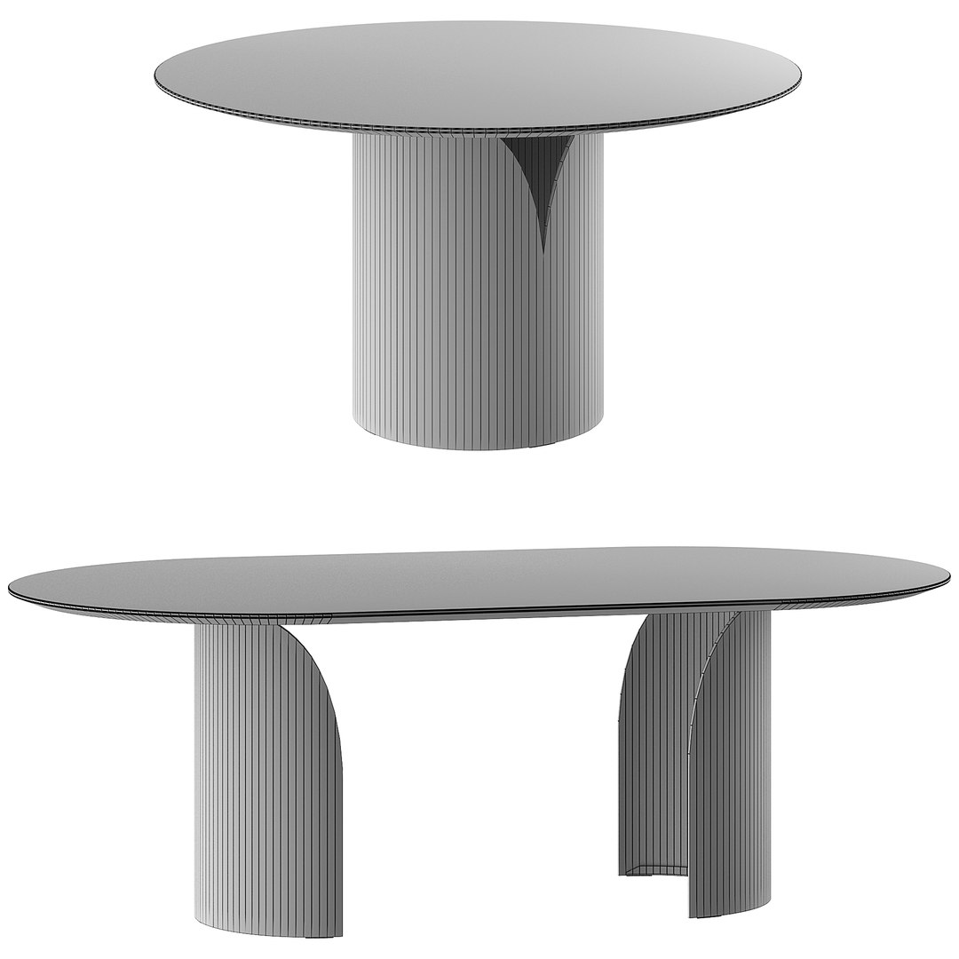 3D Model VIDA Dining Table By Davis Furniture - TurboSquid 2237830