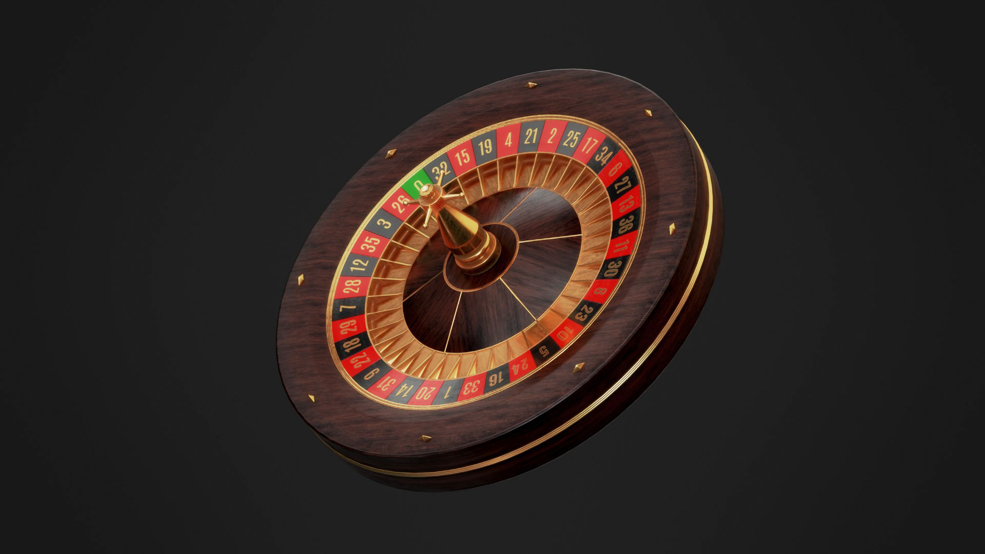 Modern Roulette Wheel Games 3D Model - TurboSquid 1591754