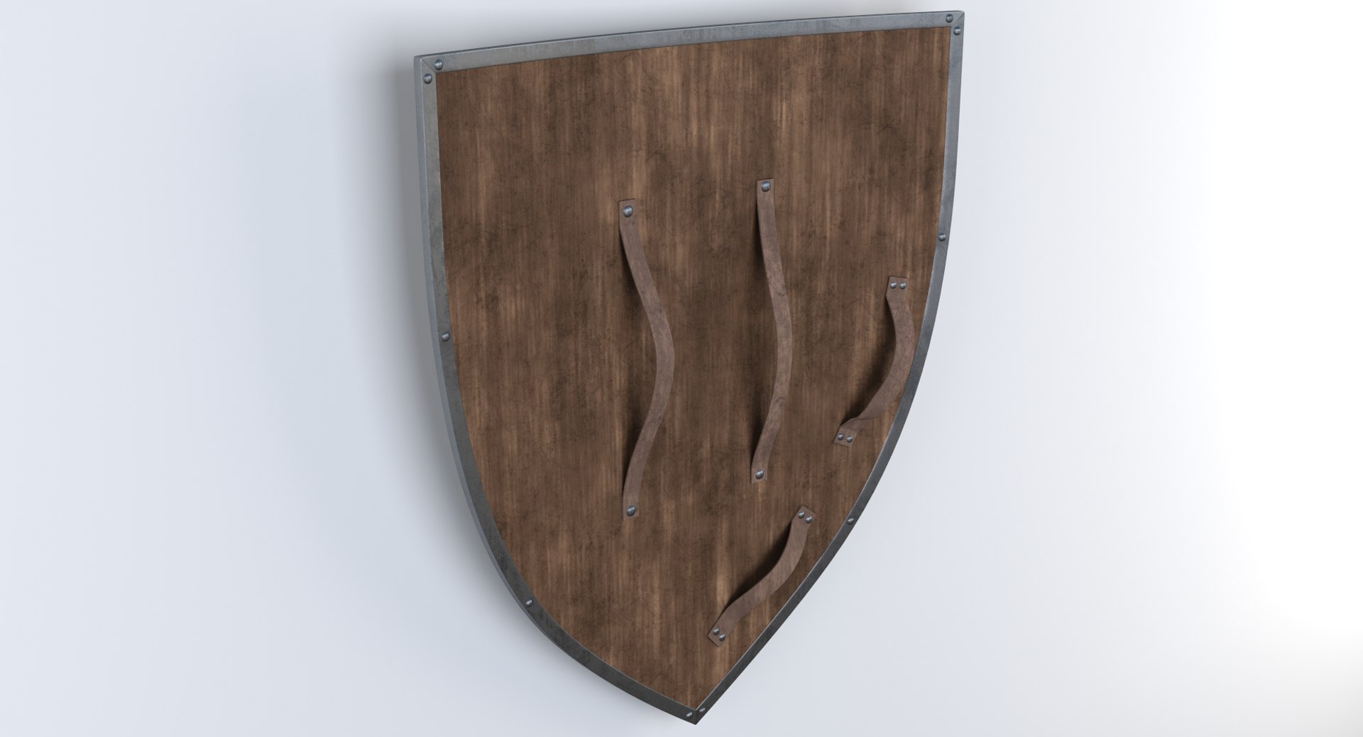 3D heater shield medieval model - TurboSquid 1406204