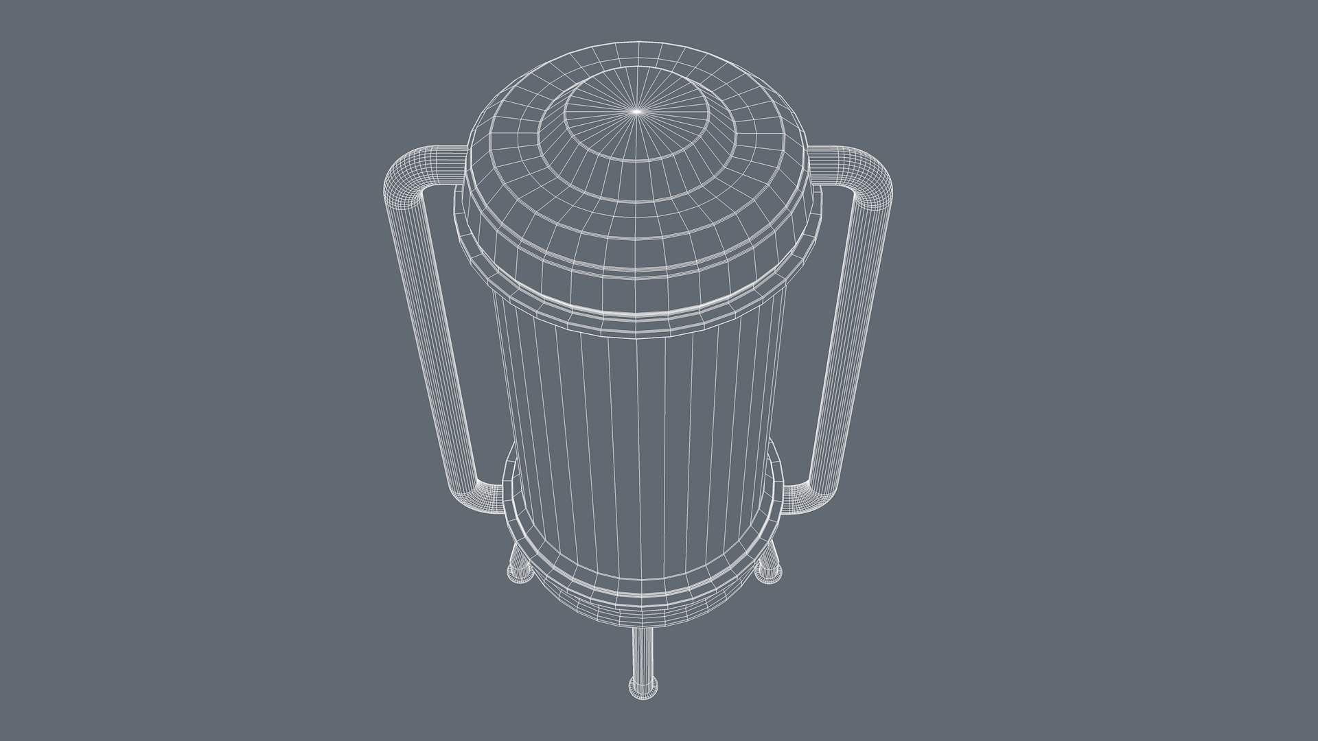 3D Sci Fi Cylinder model - TurboSquid 1799902