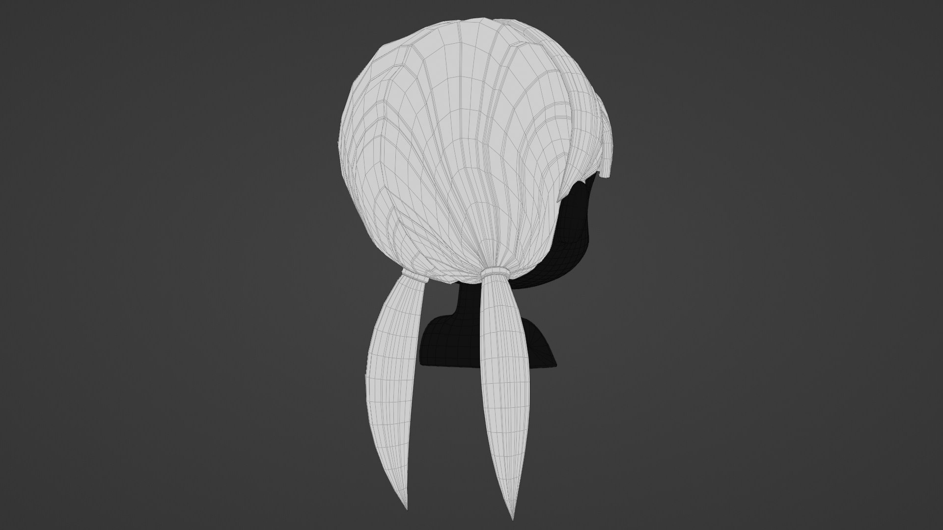 Female Hair Style 18 Model - TurboSquid 1966223