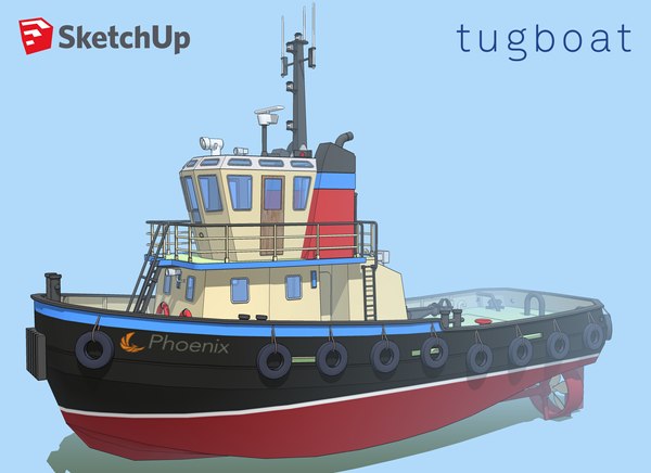 Tugboat 3D Models for Download | TurboSquid