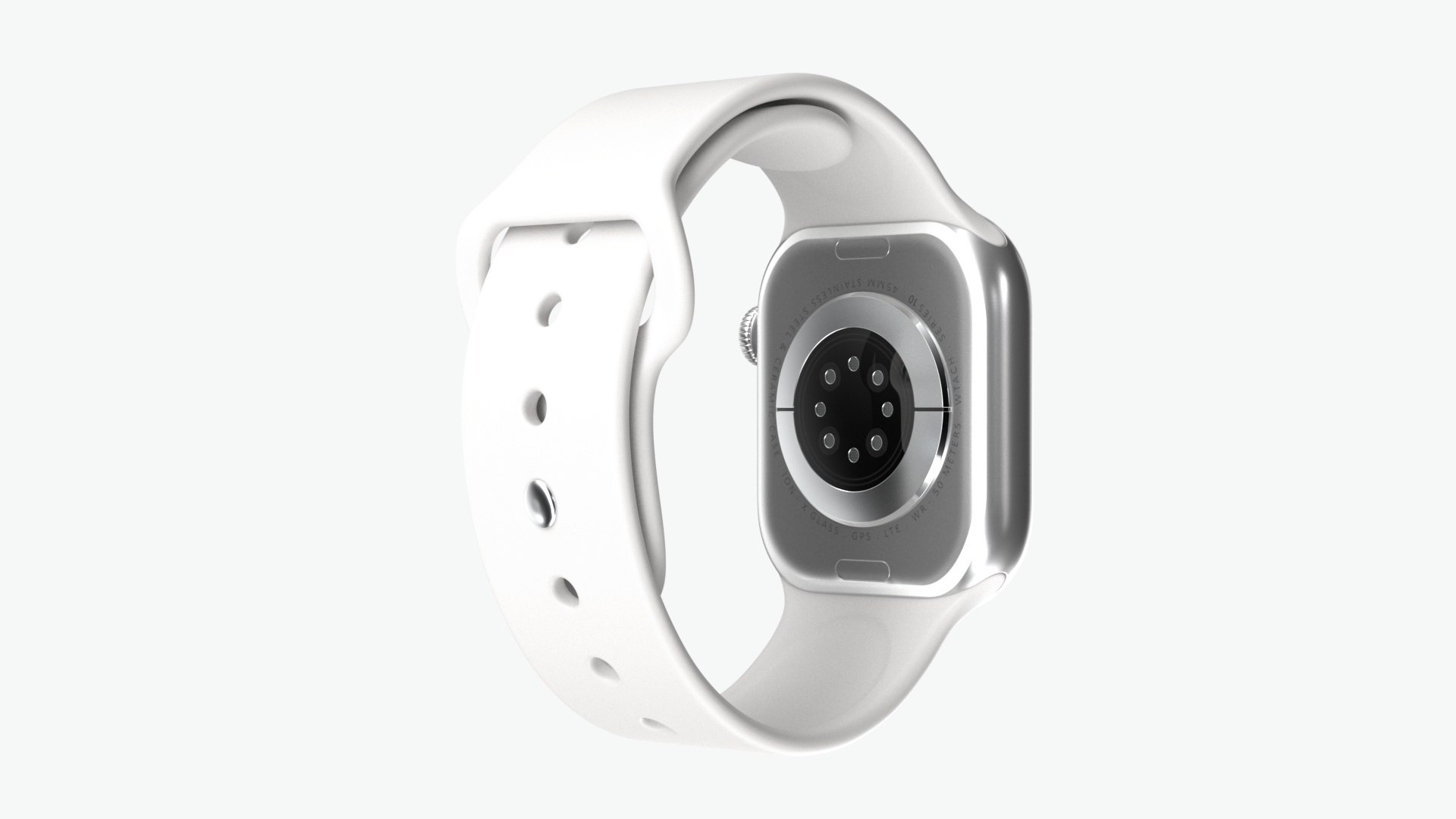 Apple Watch Series 10 Silver 3D Model - TurboSquid 2283734