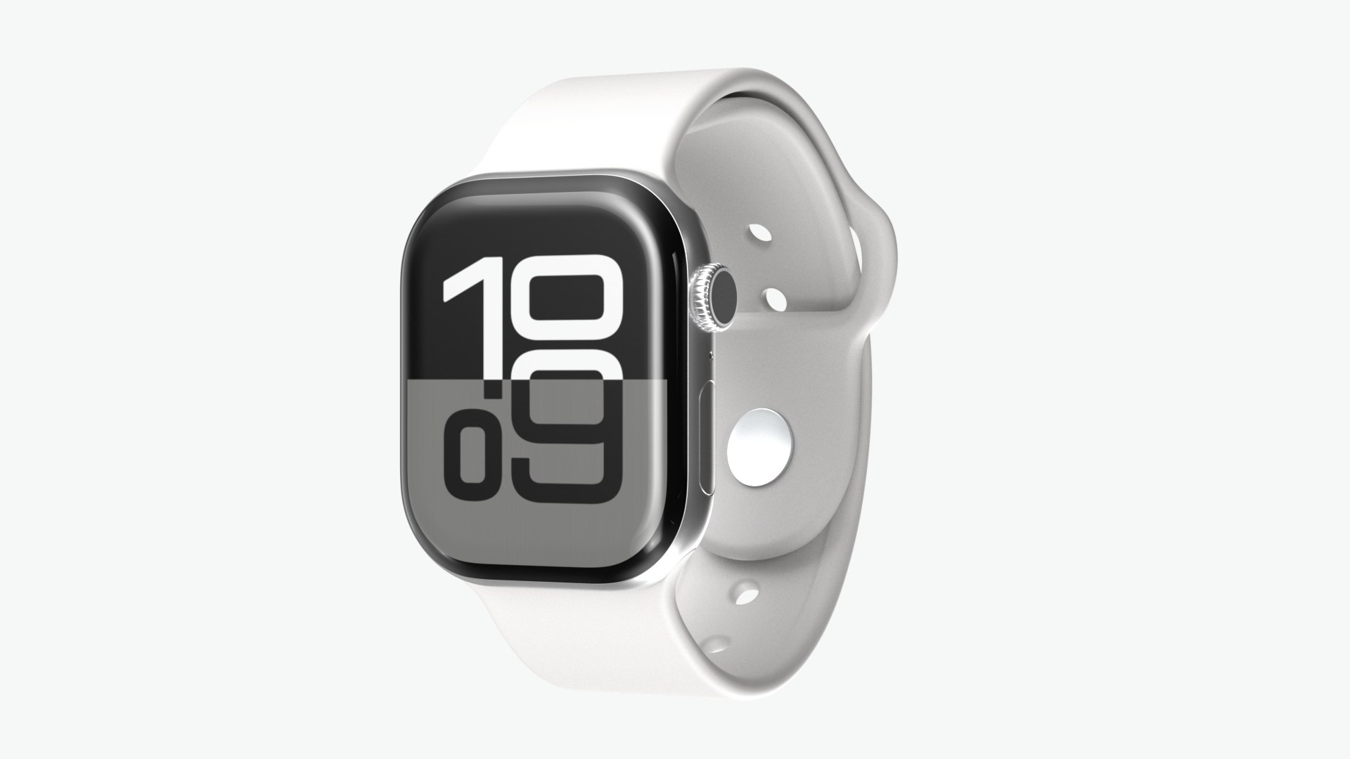 Apple Watch Series 10 Silver 3D Model - TurboSquid 2283734