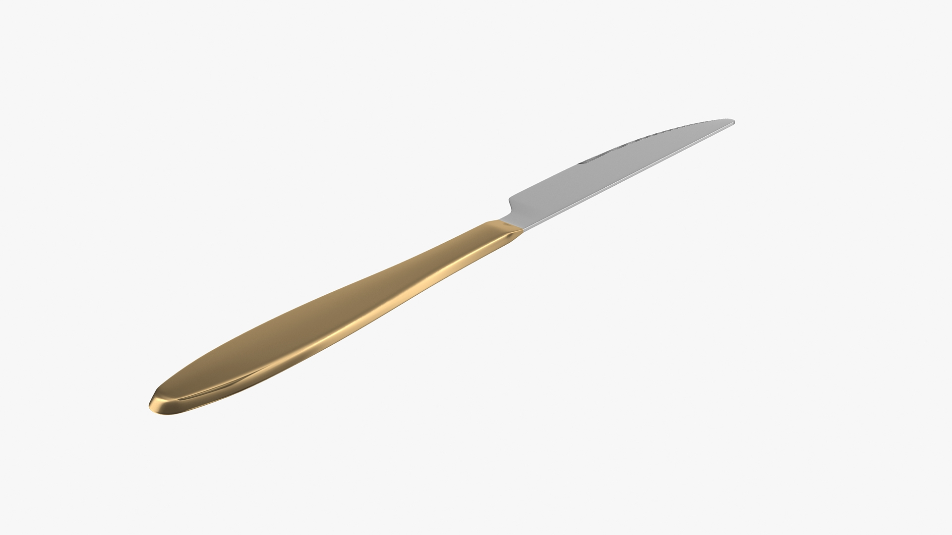 Golden Knife 3D Model - TurboSquid 1456312