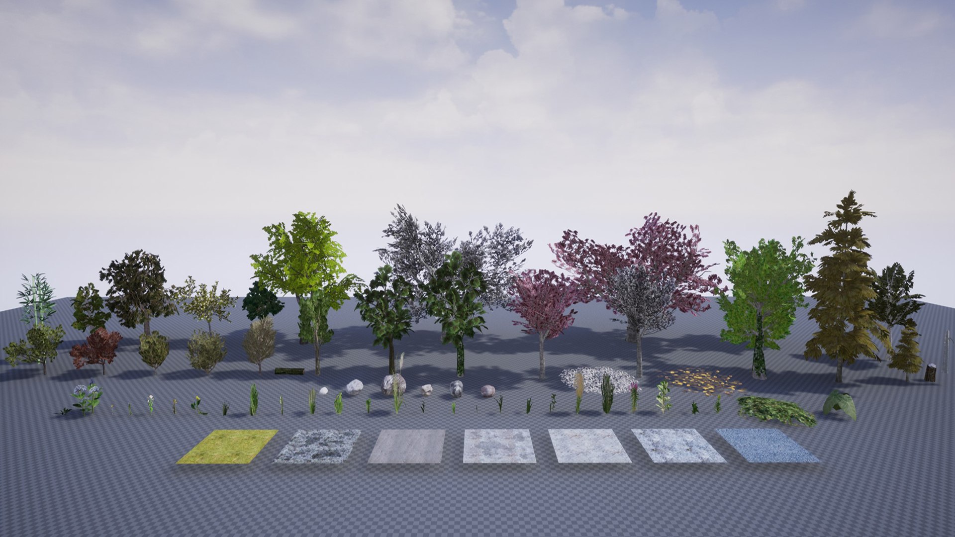 3D Model Asian Nature Assets Pack - TurboSquid 2132908