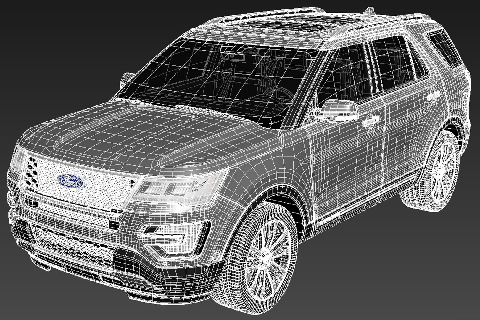3D Ford Explorer 2016 Model - TurboSquid 2222113