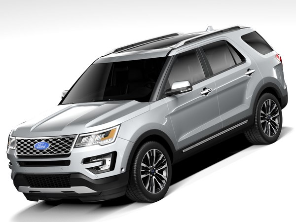 Ford Explorer 3D Models for Download | TurboSquid
