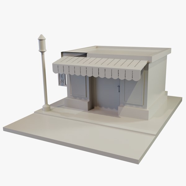 modelo 3d Maqueta de tienda en miniatura - TurboSquid 2377718