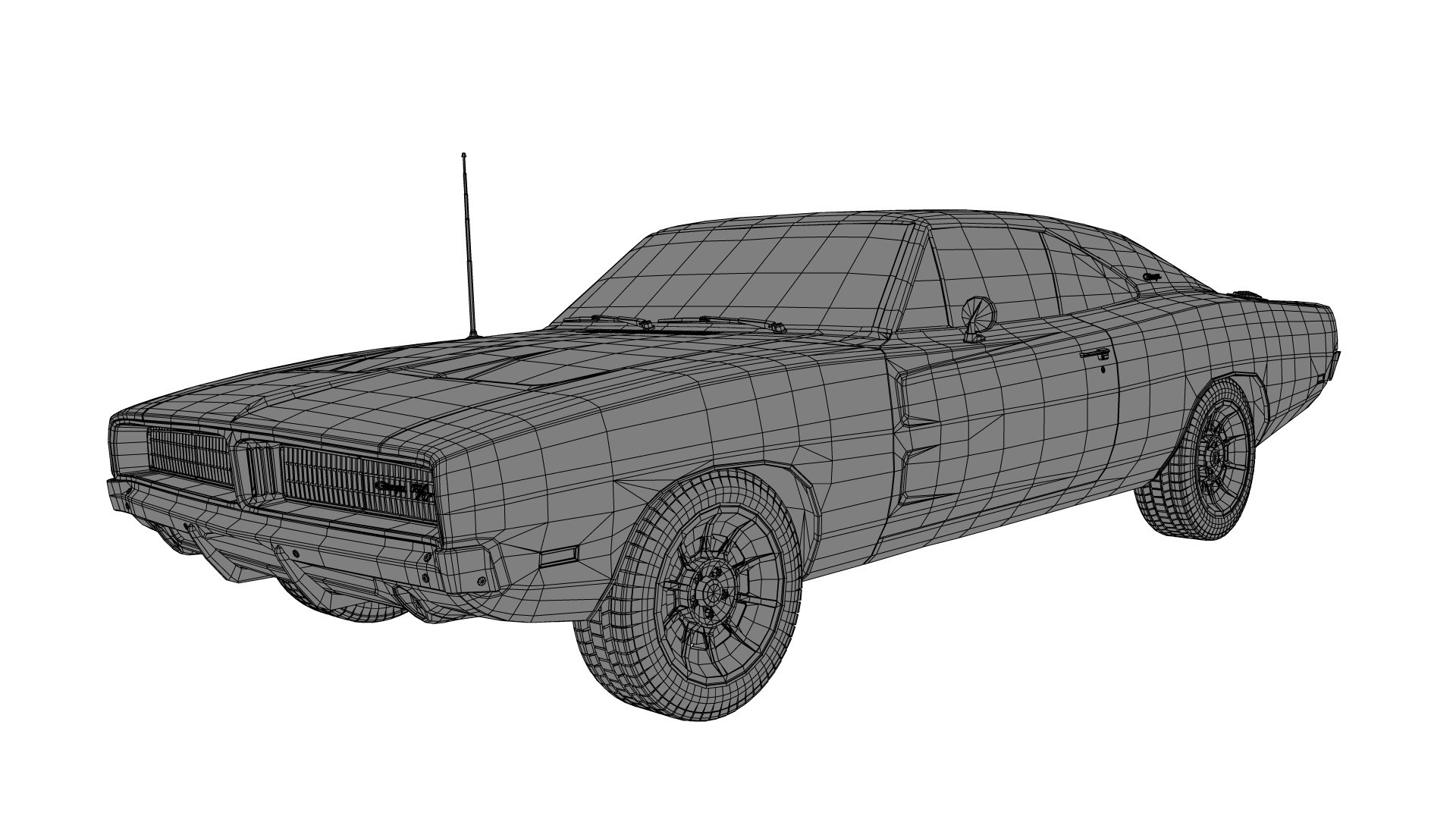 Dodge Charger 3D Model - TurboSquid 1616657