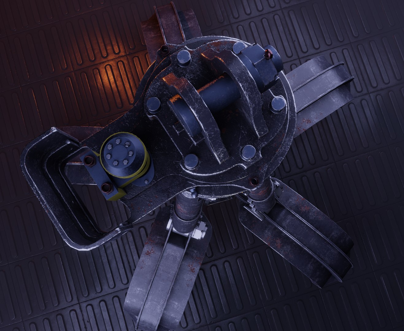 Hydraulic Grip 3D - TurboSquid 2104895