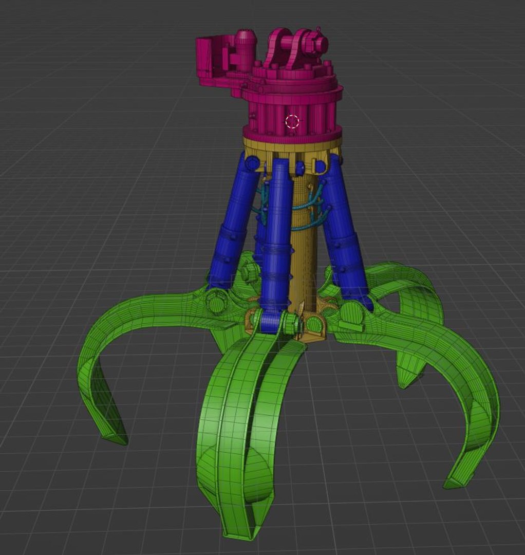 Hydraulic Grip 3D - TurboSquid 2104895