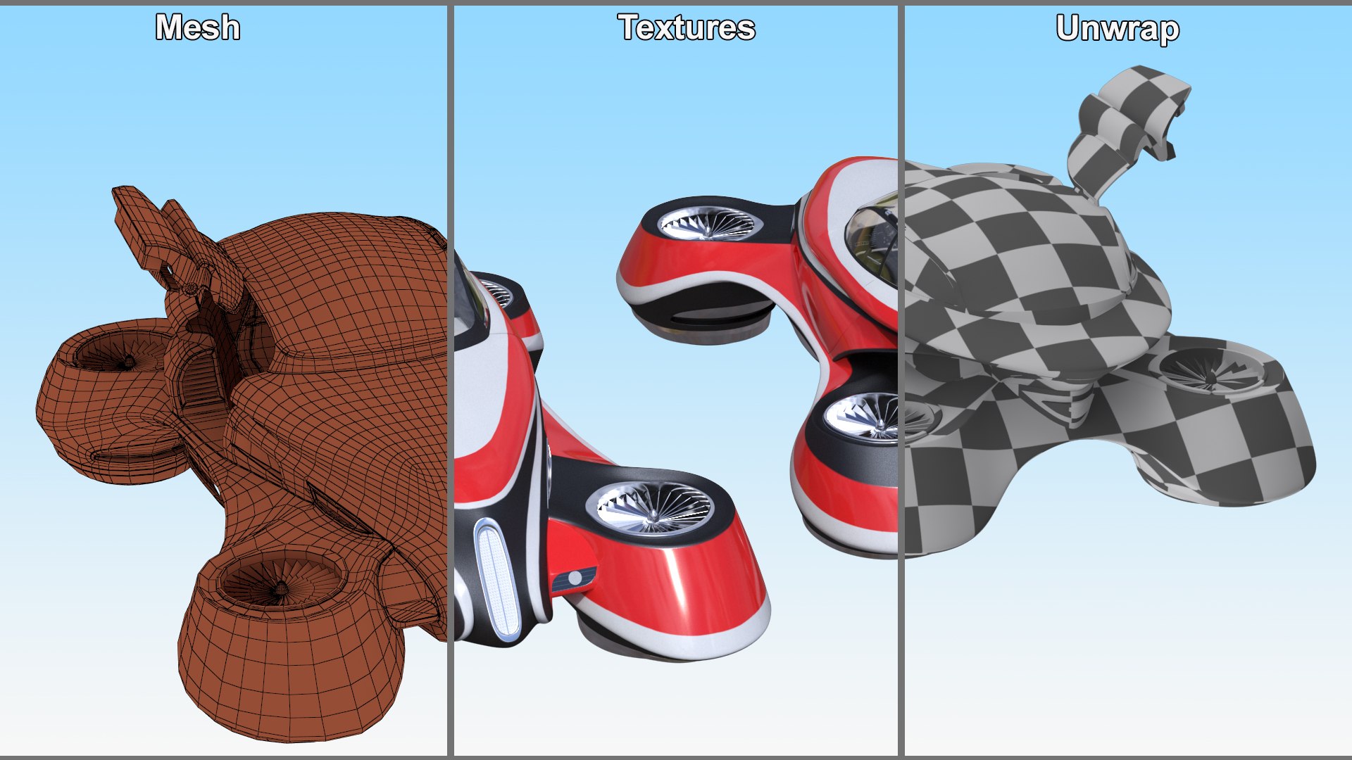 3D Futuristic Concept Cars Collection 2 Model - TurboSquid 2369678