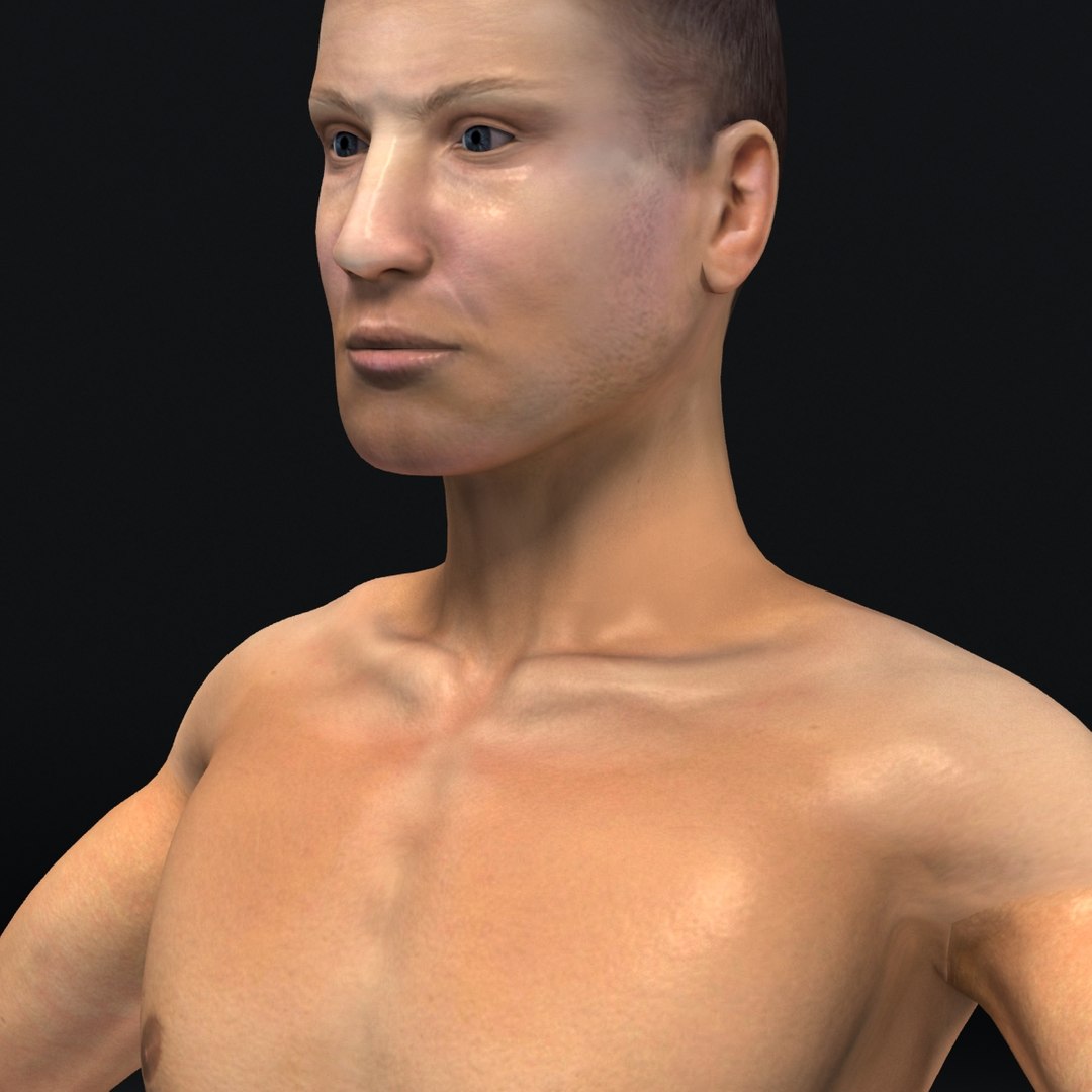 3d Masculine Male Athlete