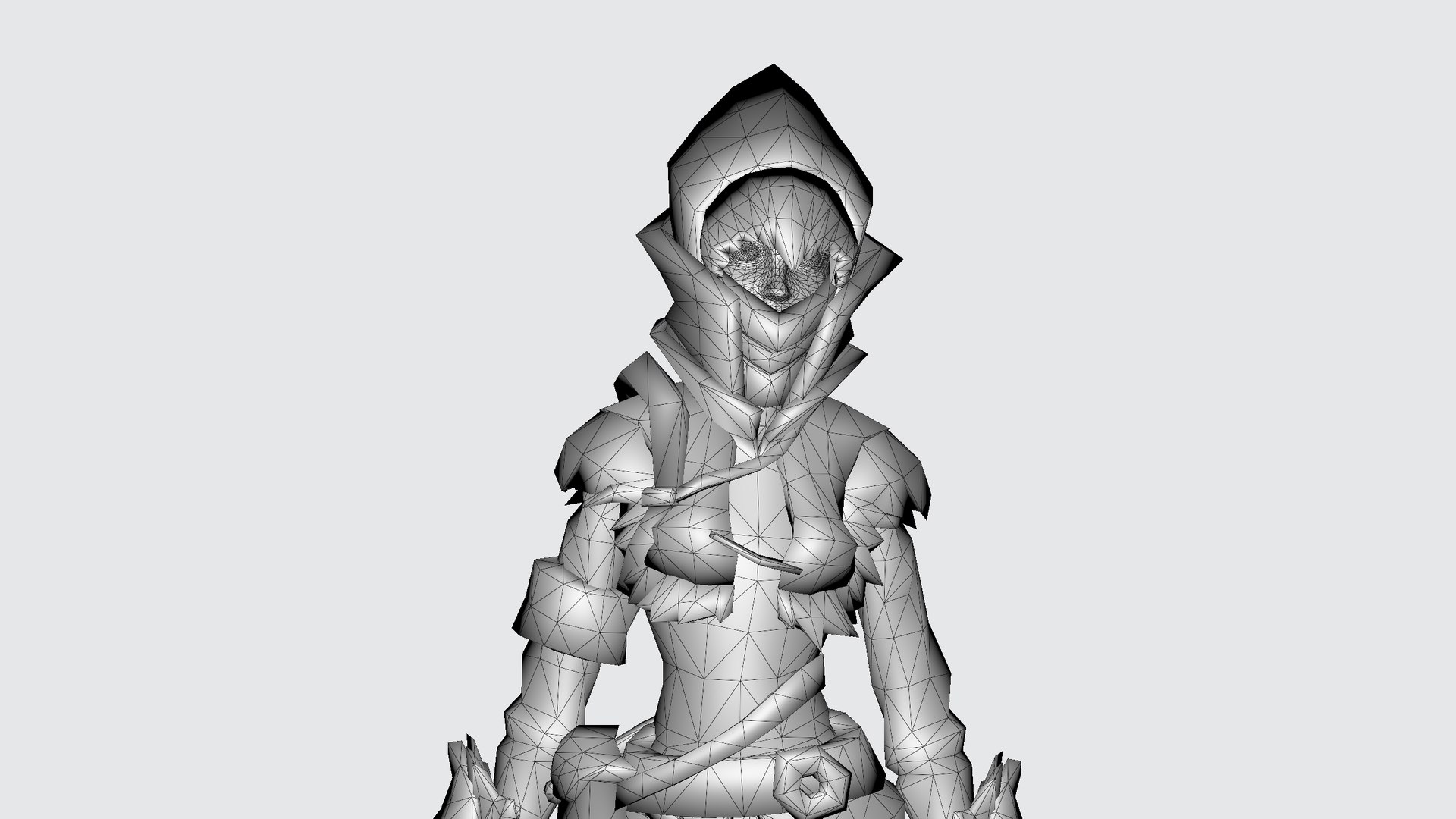 3D Female Ranger Model - TurboSquid 2399018