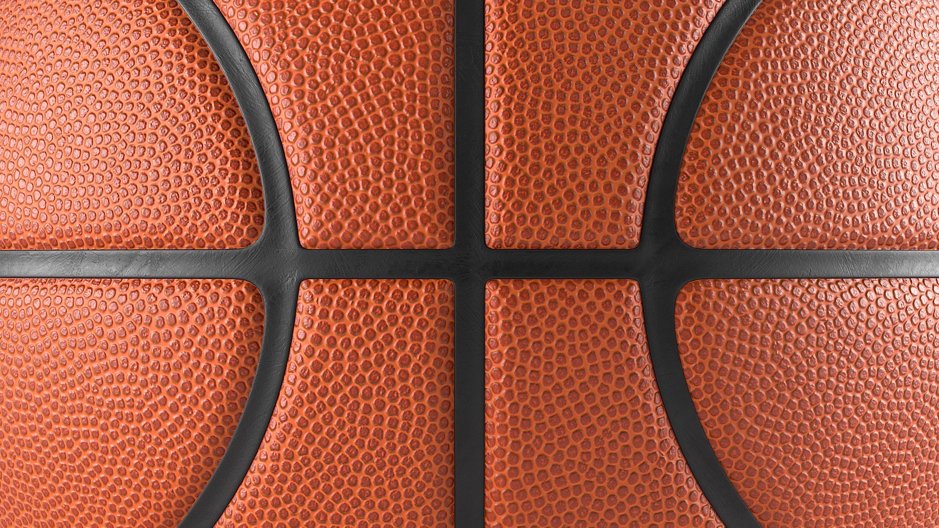 3D Model Clean Basketball Ball - TurboSquid 2069782