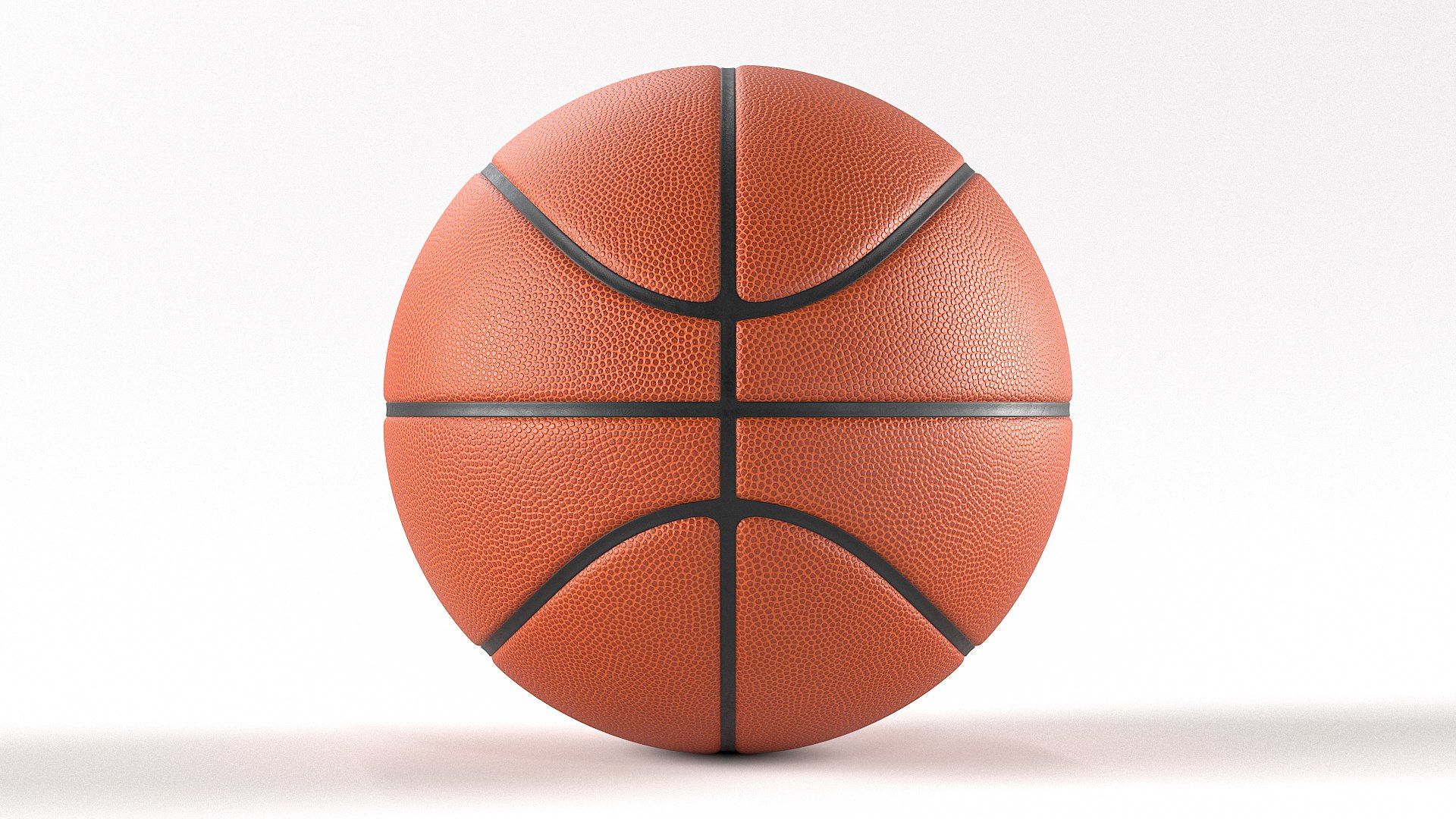 3D Model Clean Basketball Ball - TurboSquid 2069782