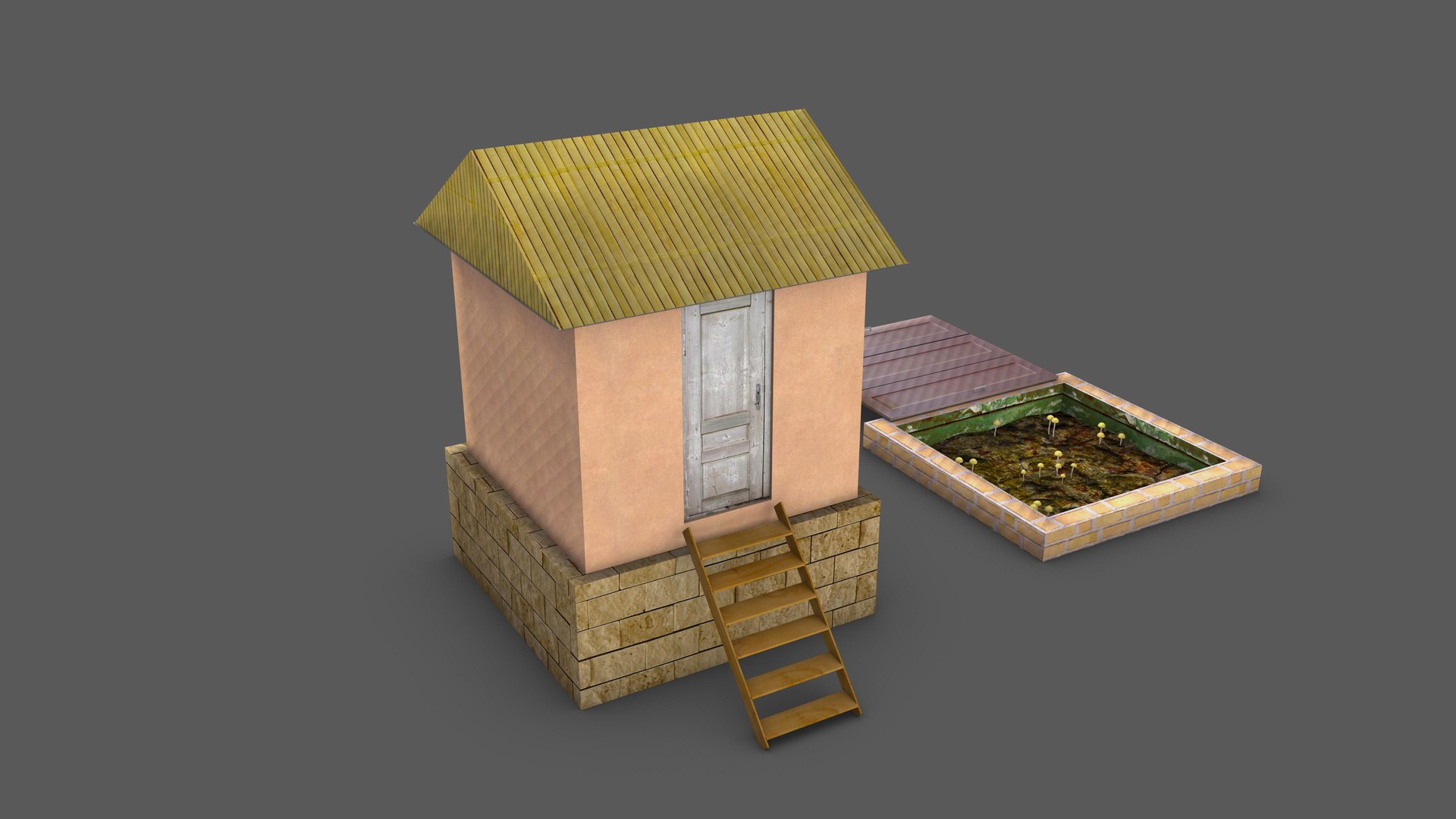 Compost Pit 3D Model - TurboSquid 1803262