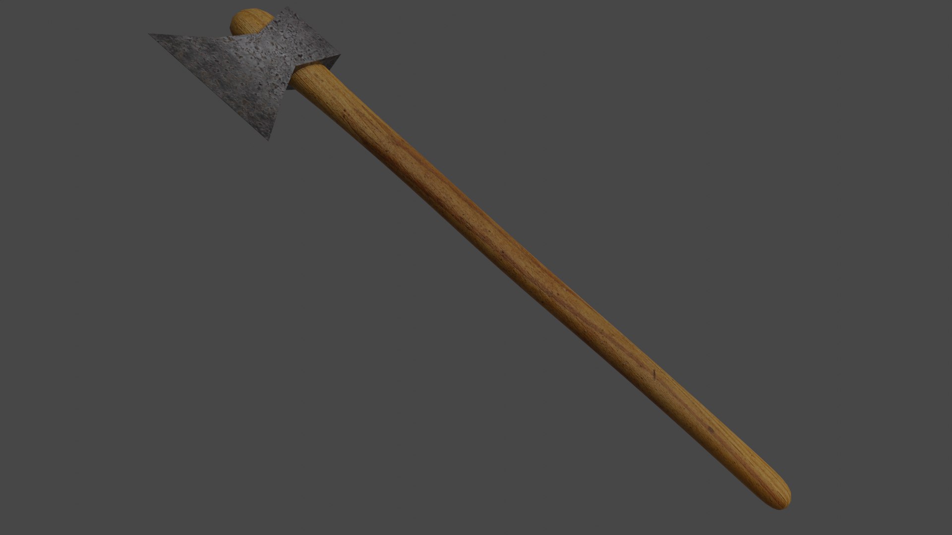 Free 3D Model Low-poly Axe - TurboSquid 2090491