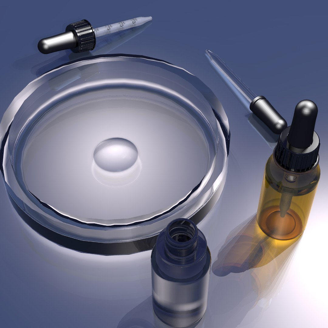 3d model eye dropper