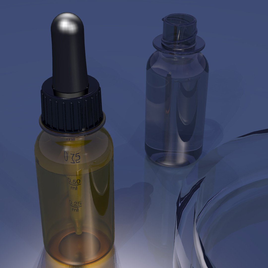 3d model eye dropper