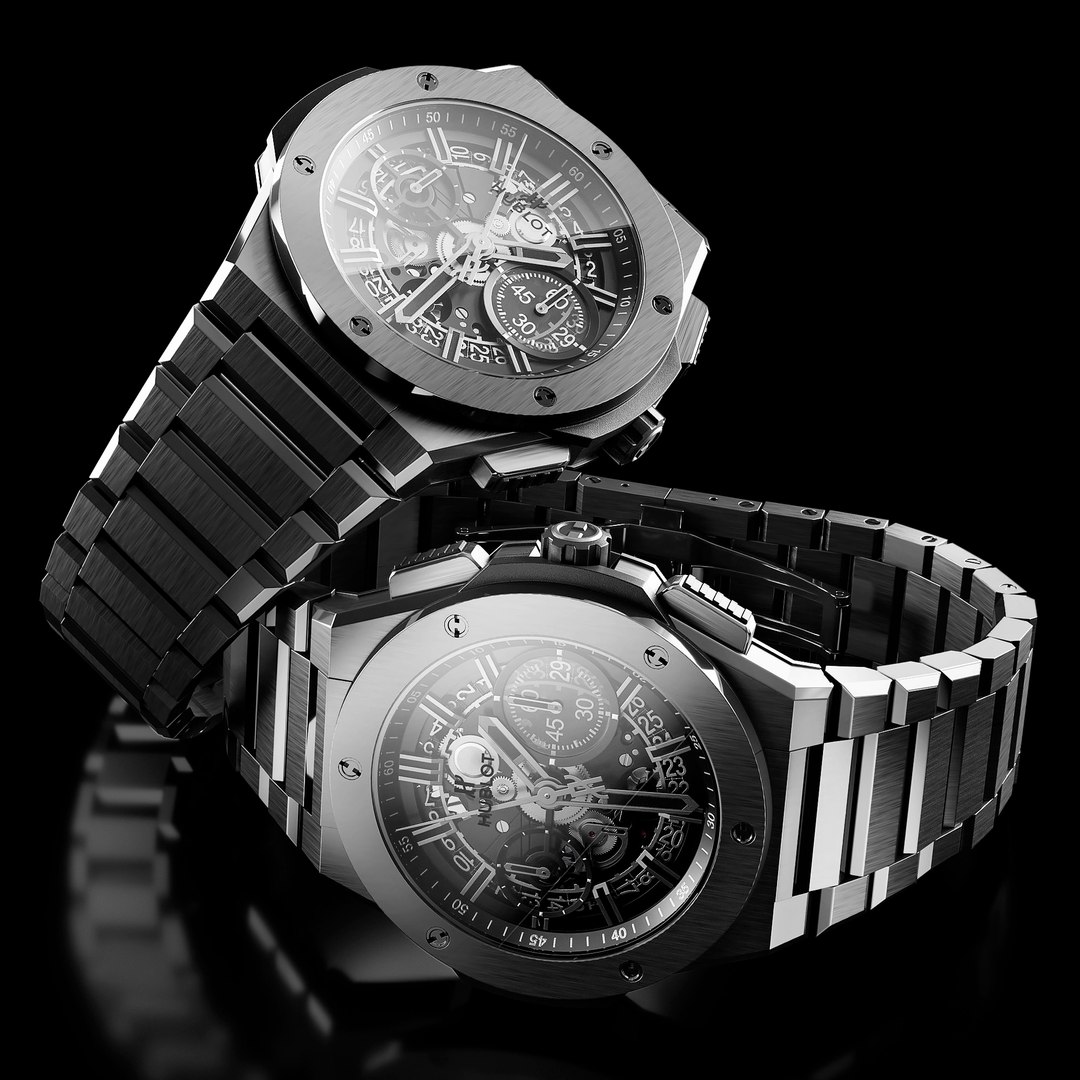 Watch Hublot BigBang 3D Model - TurboSquid 2193708