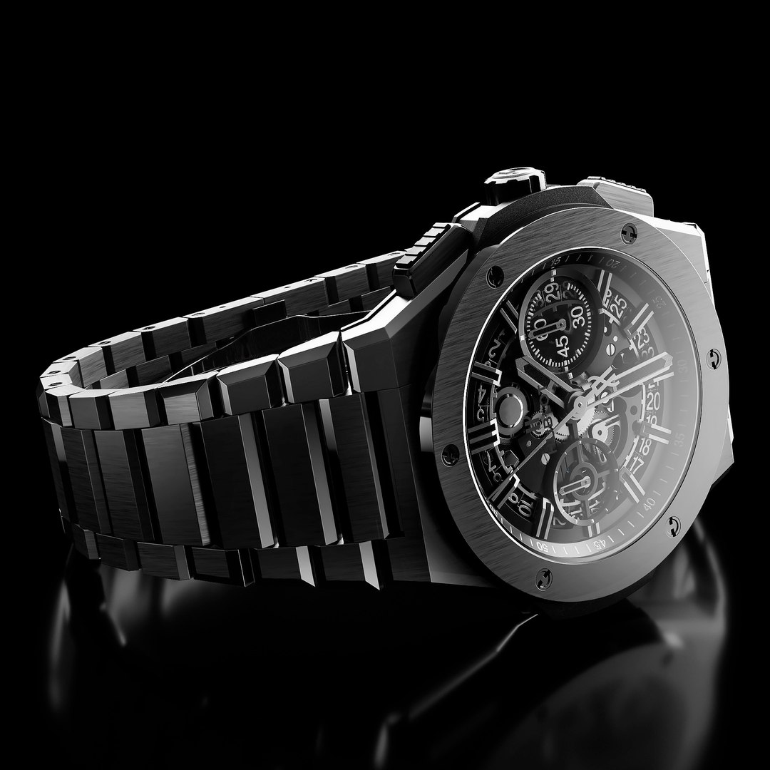 Watch Hublot BigBang 3D Model - TurboSquid 2193708