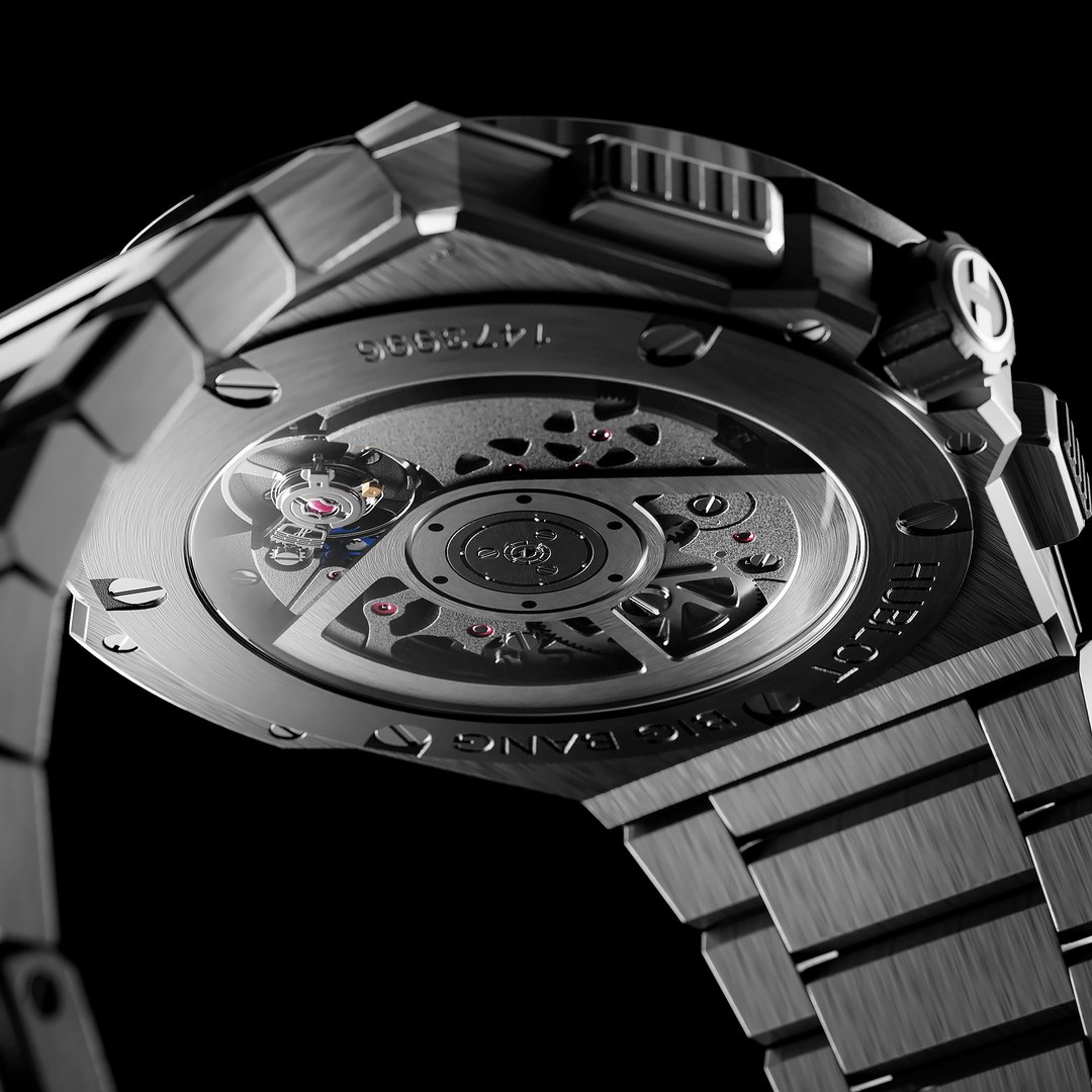 Watch Hublot BigBang 3D Model - TurboSquid 2193708