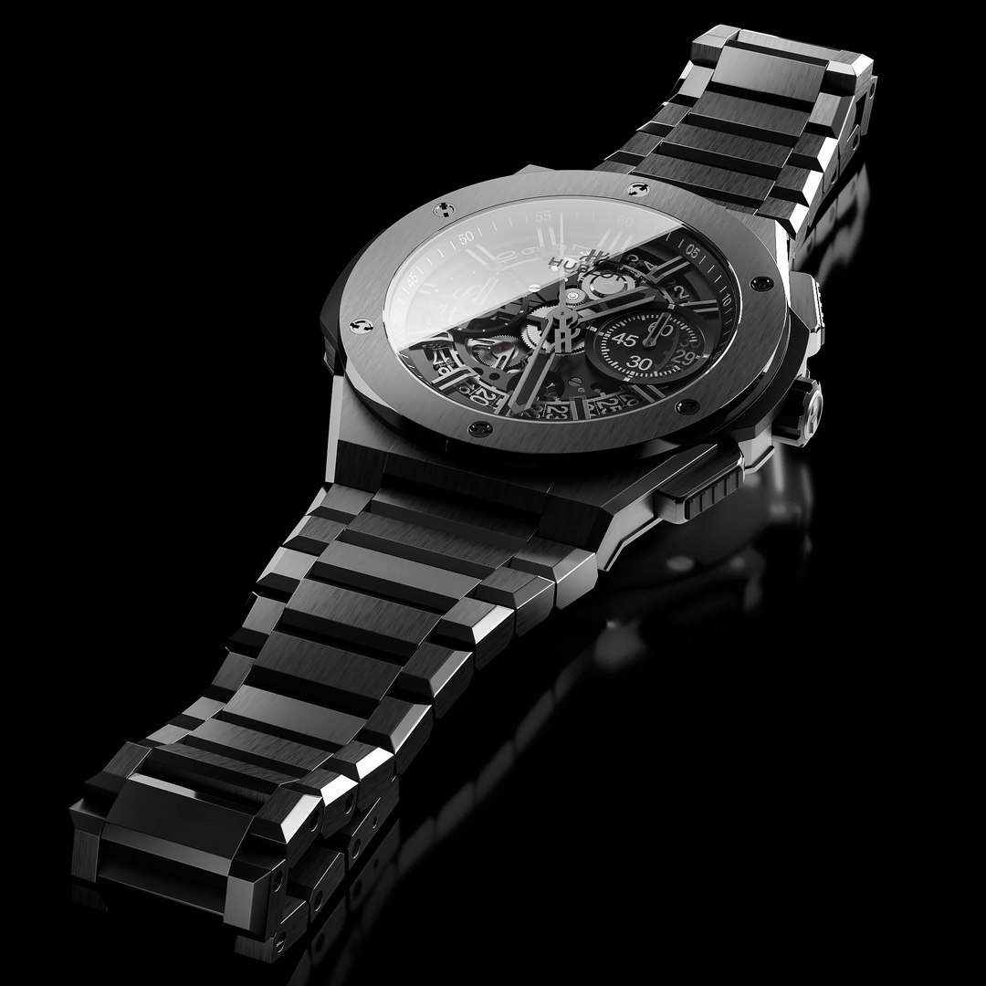 Watch Hublot BigBang 3D Model - TurboSquid 2193708