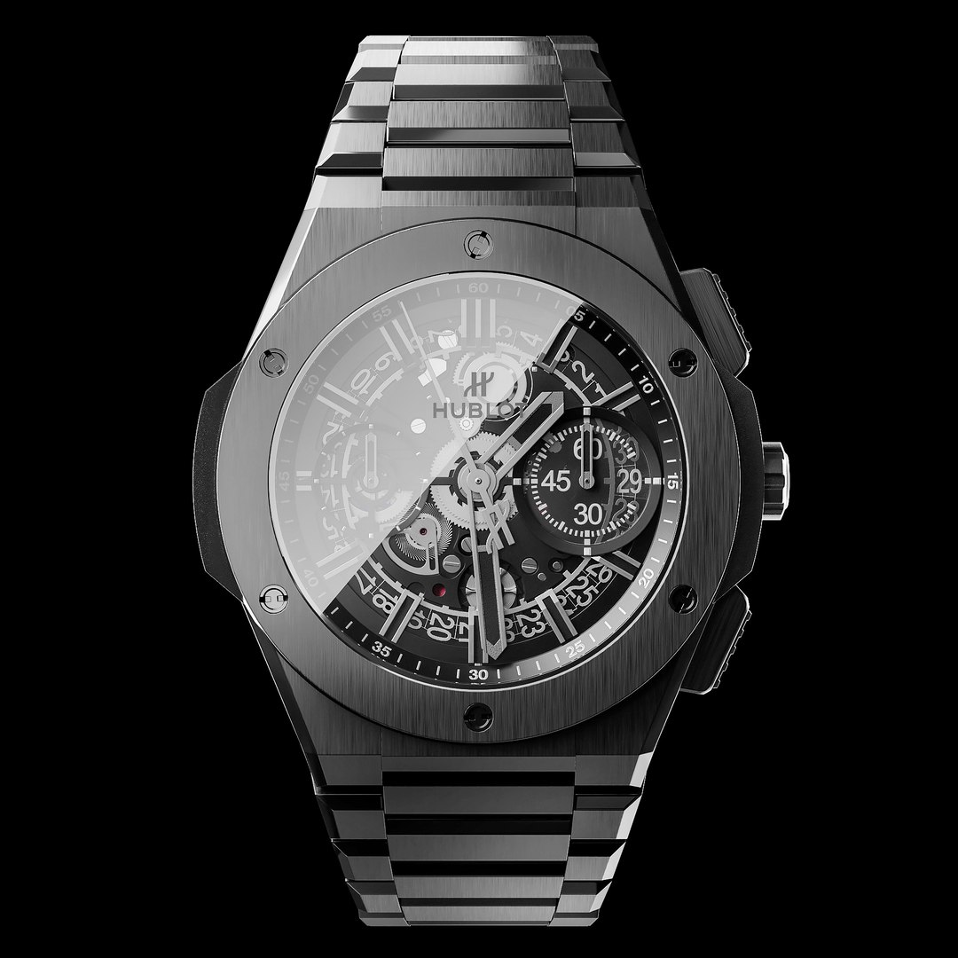 Watch Hublot BigBang 3D Model - TurboSquid 2193708
