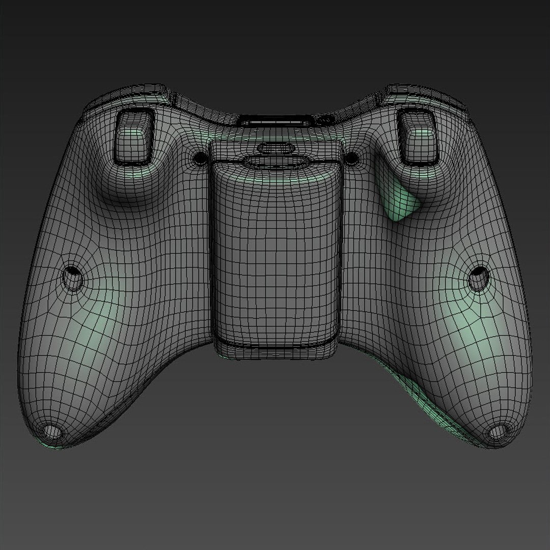 Xbox Microsoft Gamepad 3D Model - TurboSquid 1322098