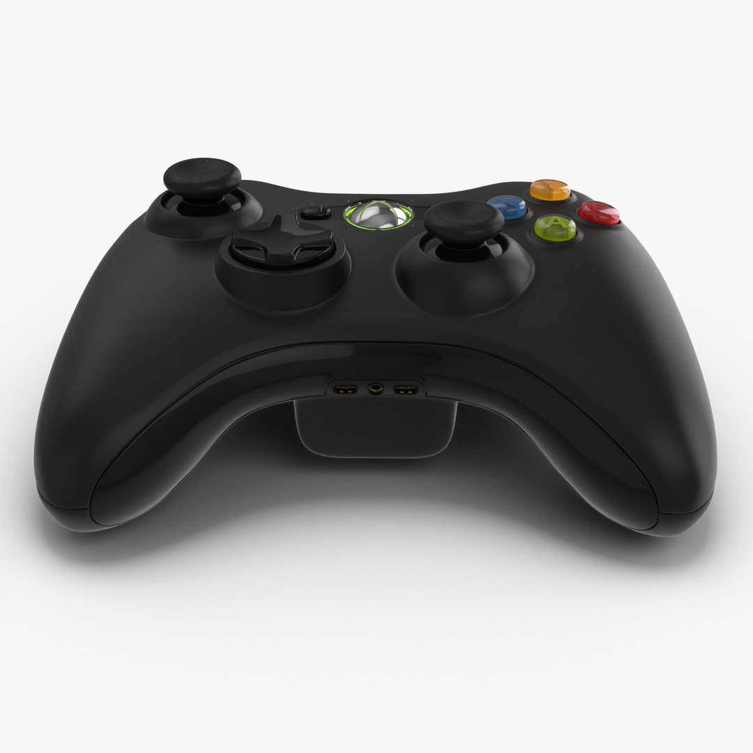 Xbox Microsoft Gamepad 3D Model - TurboSquid 1322098