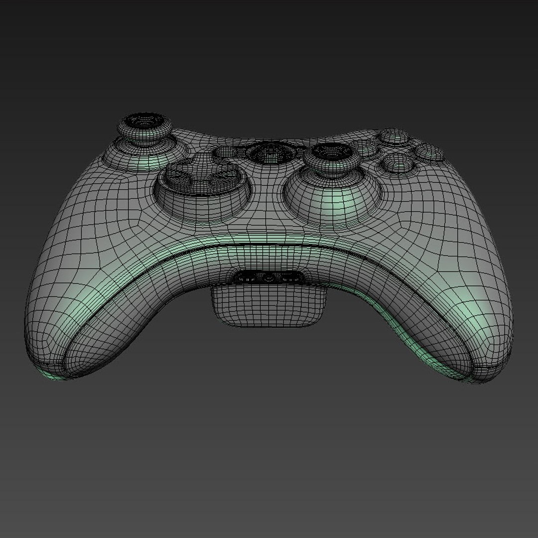 Xbox Microsoft Gamepad 3D Model - TurboSquid 1322098
