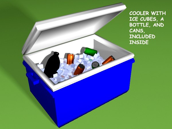 modelo 3d Cooler.lwo - TurboSquid 342040